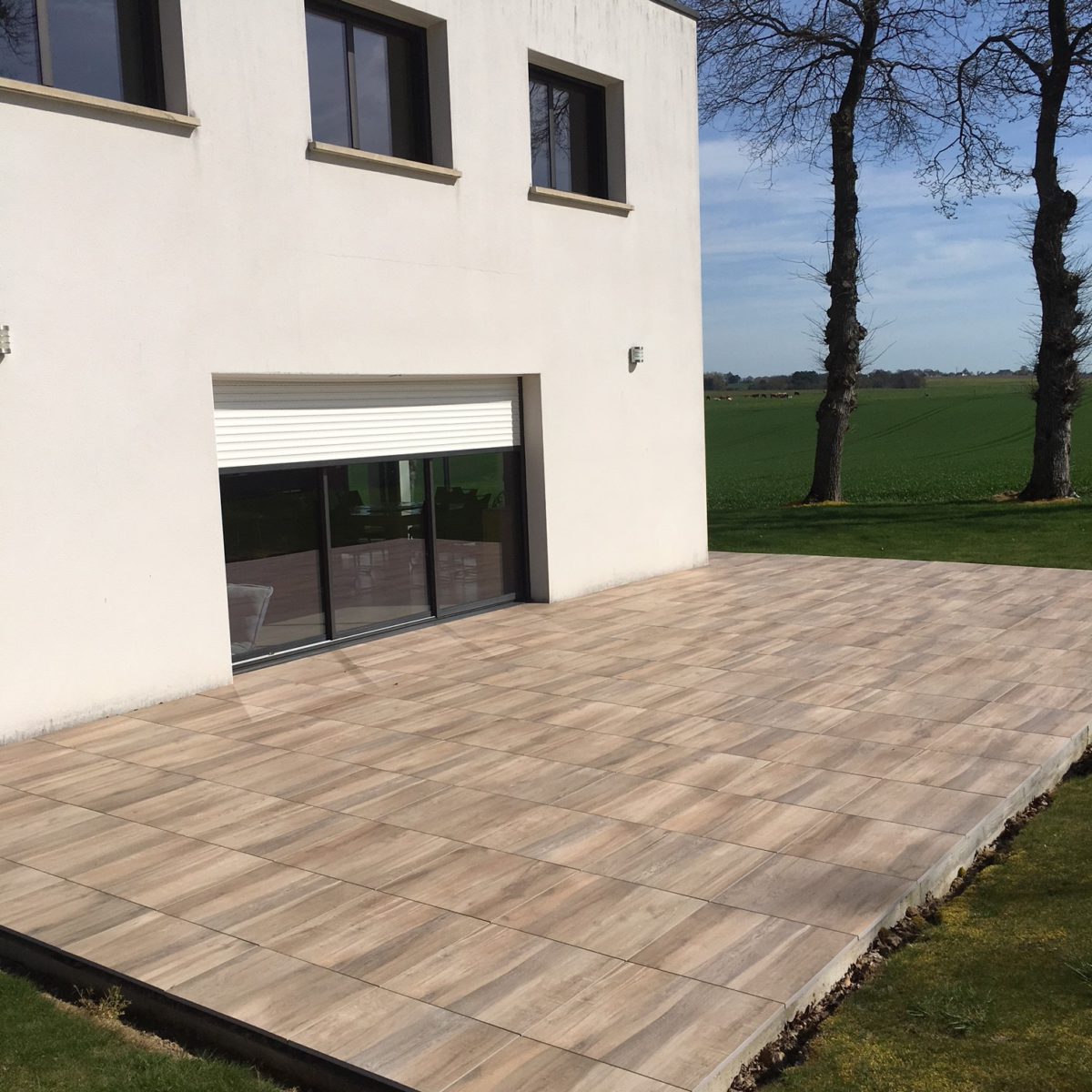 Réalisation Pose Sur Plots. - Armor Céramique